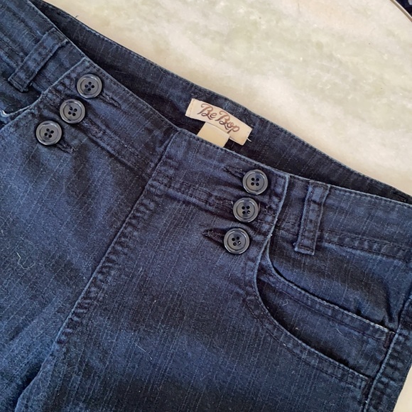 BeBop | Bottoms | Bebop Flare Jeans W Cute Button Waist | Poshmark